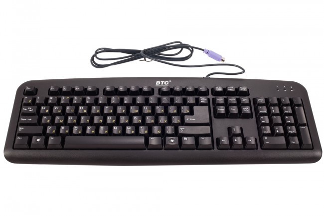 METSHOP - BTC 5211 keyboard PS2 - Bedienings apparatuur - Producten