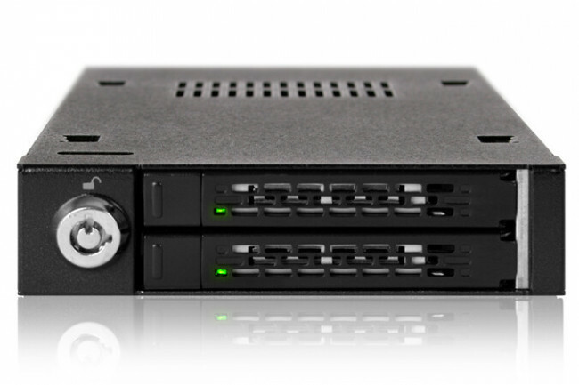 METSHOP - IcyDock verwisselbaar hdd/ssd rack 2x 2.5" hotswap MB992 ...